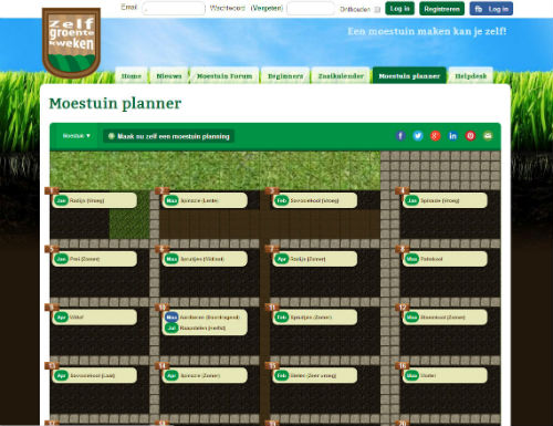 ZelfGroenteKweken.nl lanceert Moestuin Planner (Algemeen ...
